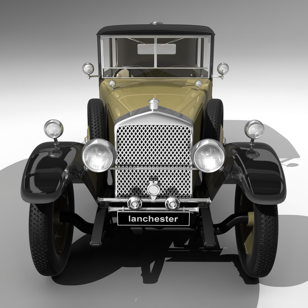 3ds Max Realistic Lanchester 40hp King George