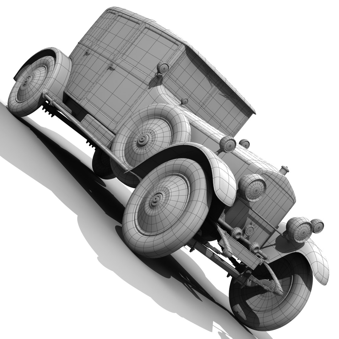 3ds Max Realistic Lanchester 40hp King George