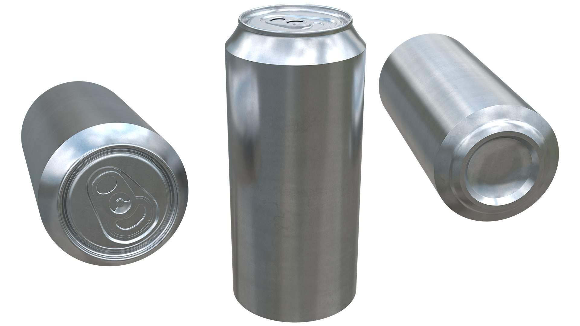 3D Model Beverage Can - Sleek 500 Ml - TurboSquid 2295806