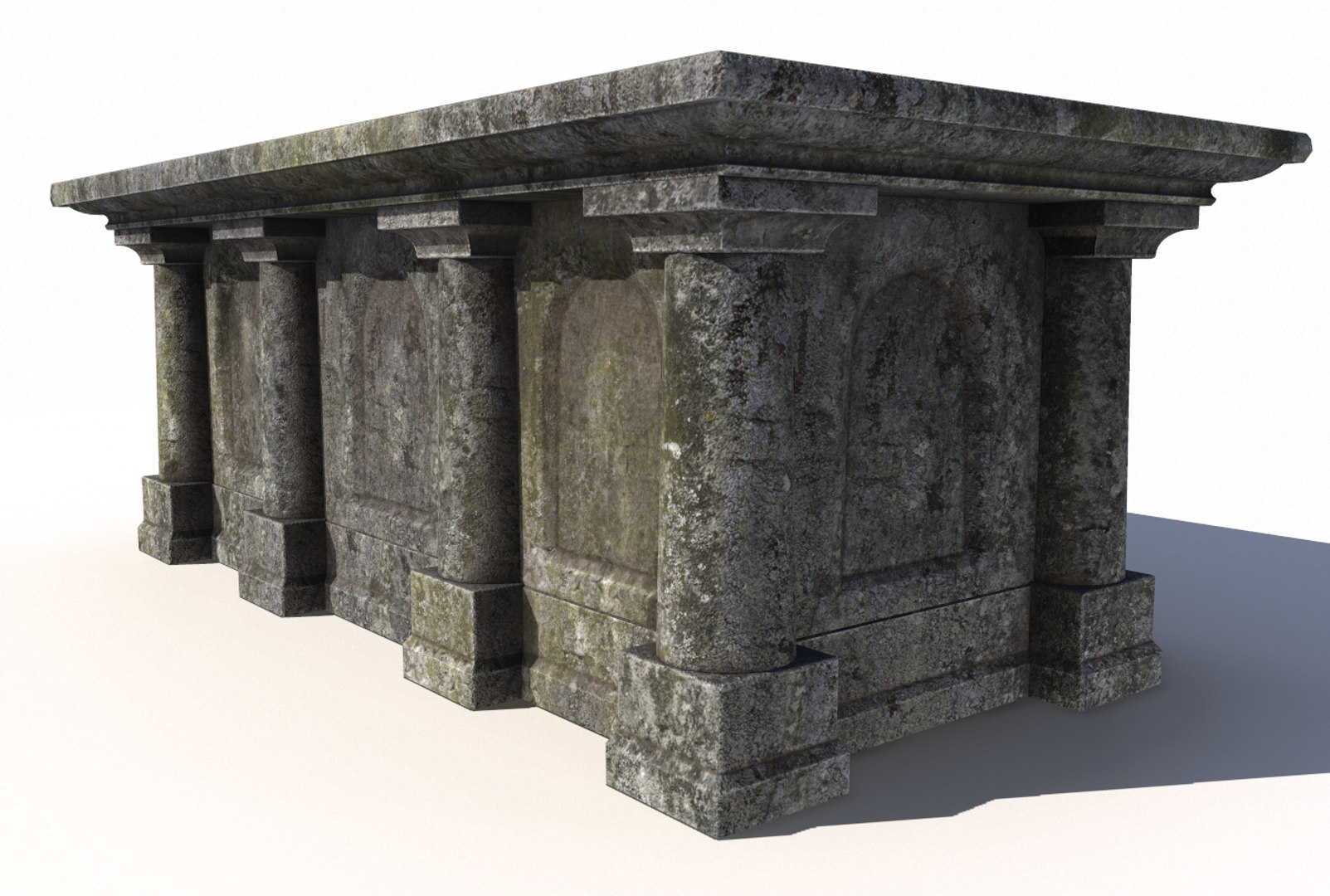 Old Stone Altar Model - TurboSquid 1501962