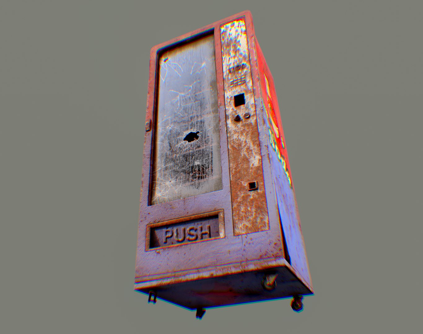 Rusty Vending Machine 3D Model - TurboSquid 2312381