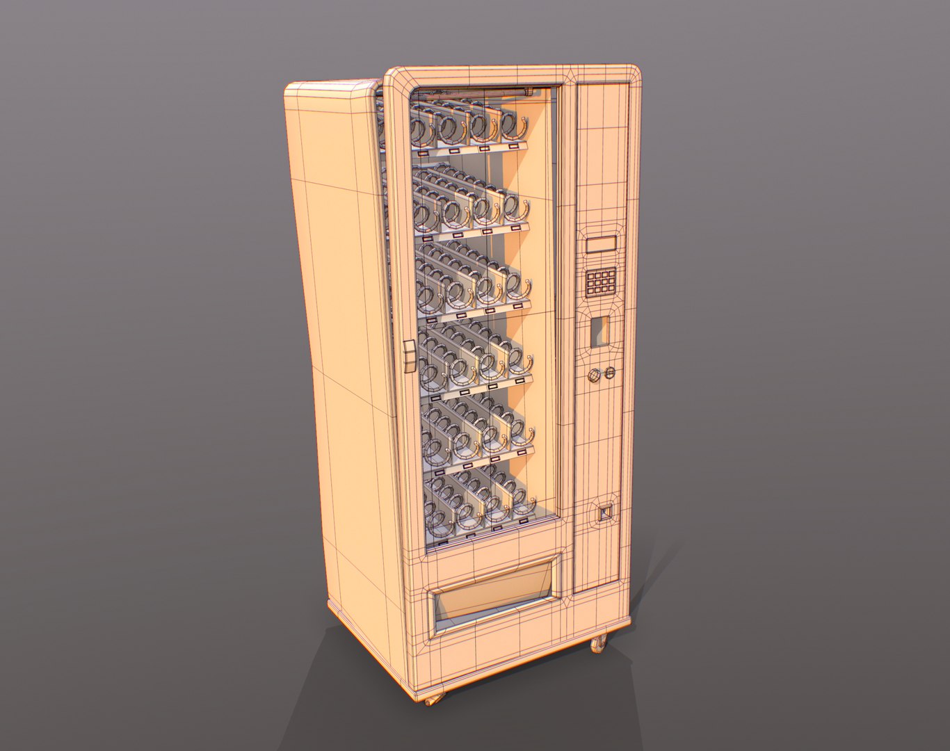 Rusty Vending Machine 3D Model - TurboSquid 2312381