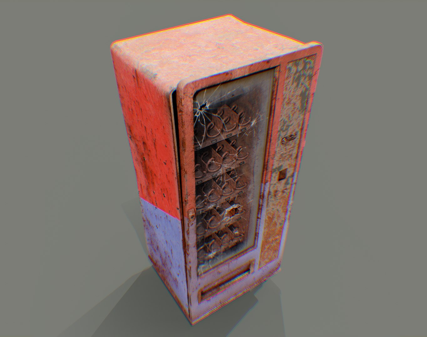 Rusty Vending Machine 3D Model - TurboSquid 2312381