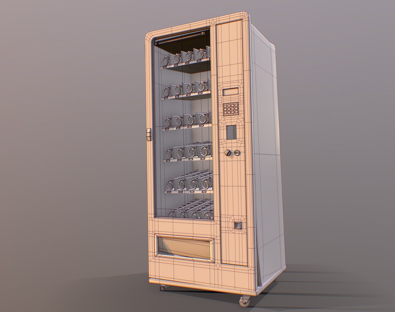 Rusty Vending Machine 3D Model - TurboSquid 2312381