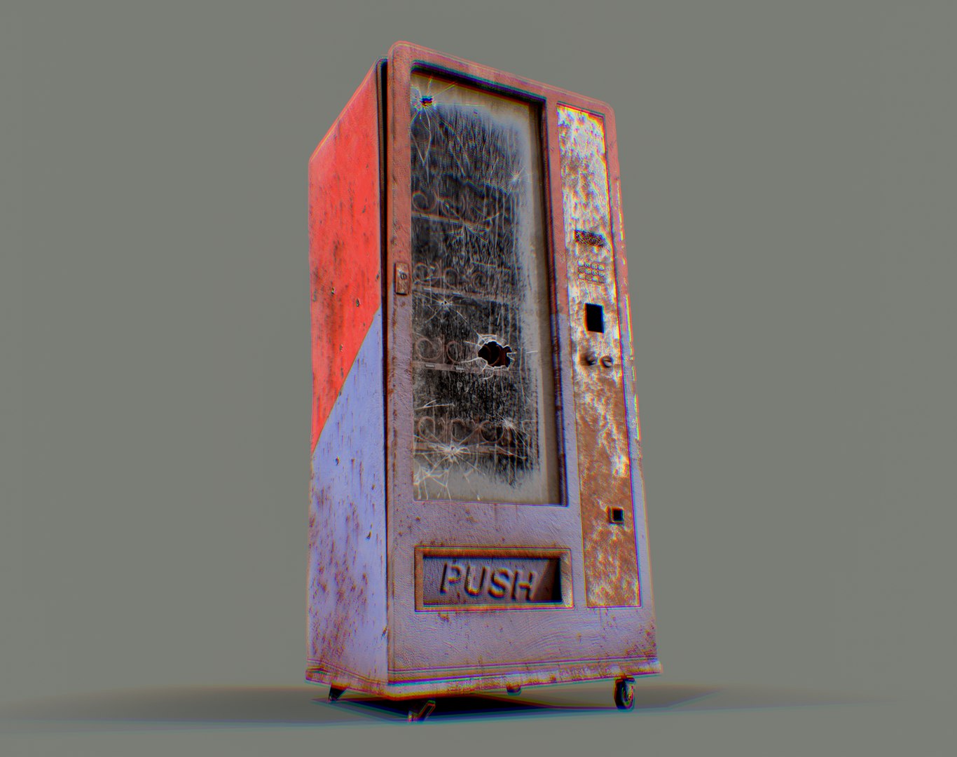 Rusty Vending Machine 3D Model - TurboSquid 2312381