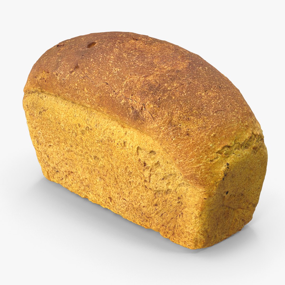 Loaf Bread 3D Model - TurboSquid 2344459