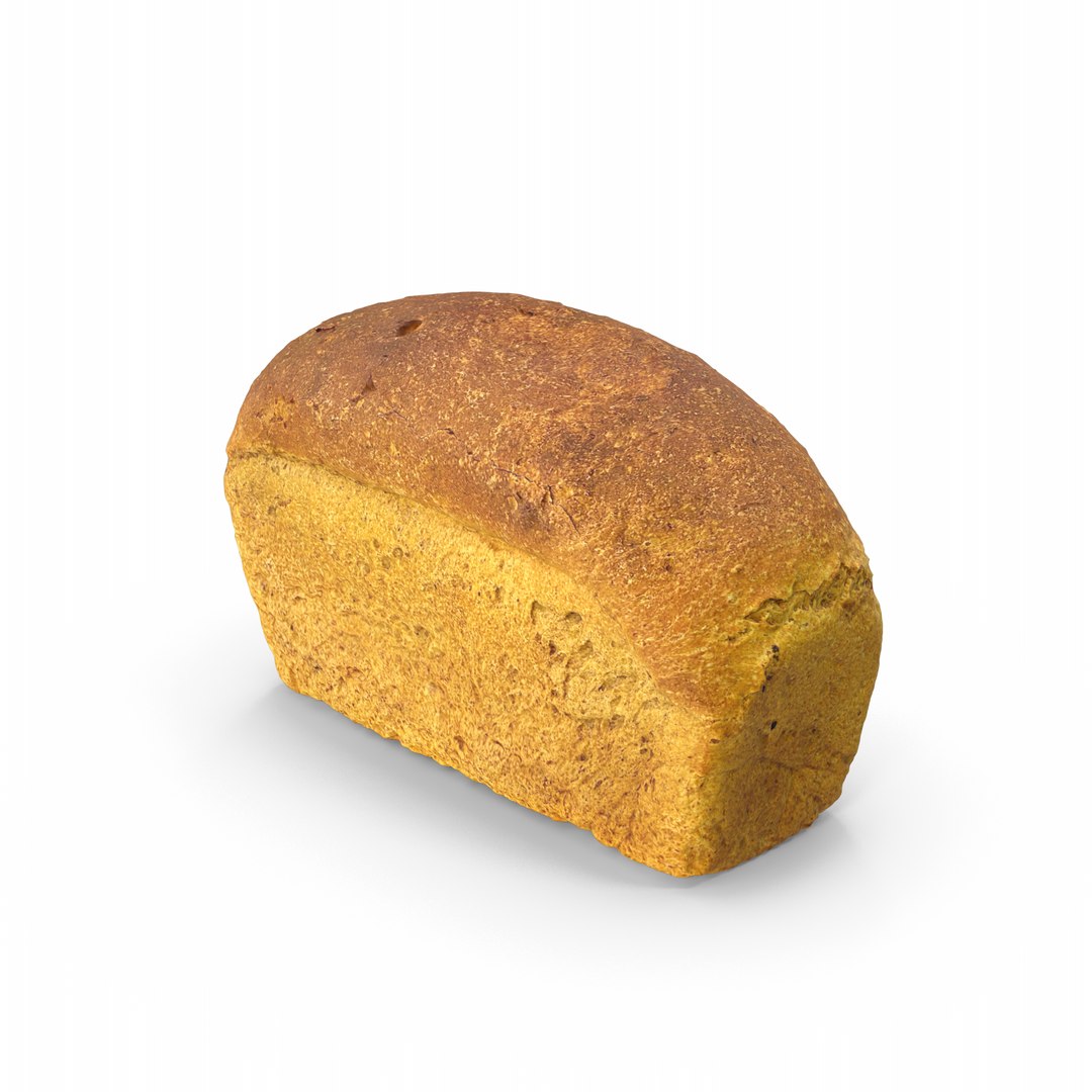 Loaf Bread 3D Model - TurboSquid 2344459