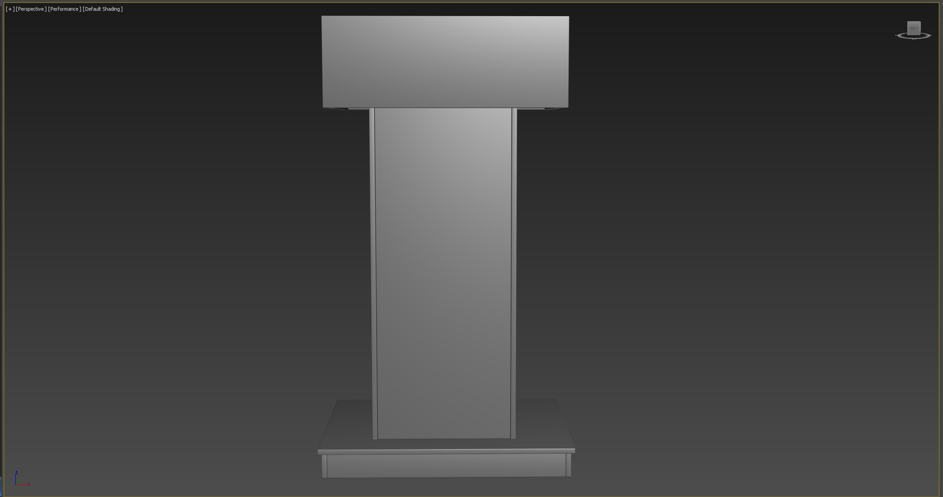 3D Model Lectern - TurboSquid 1825005