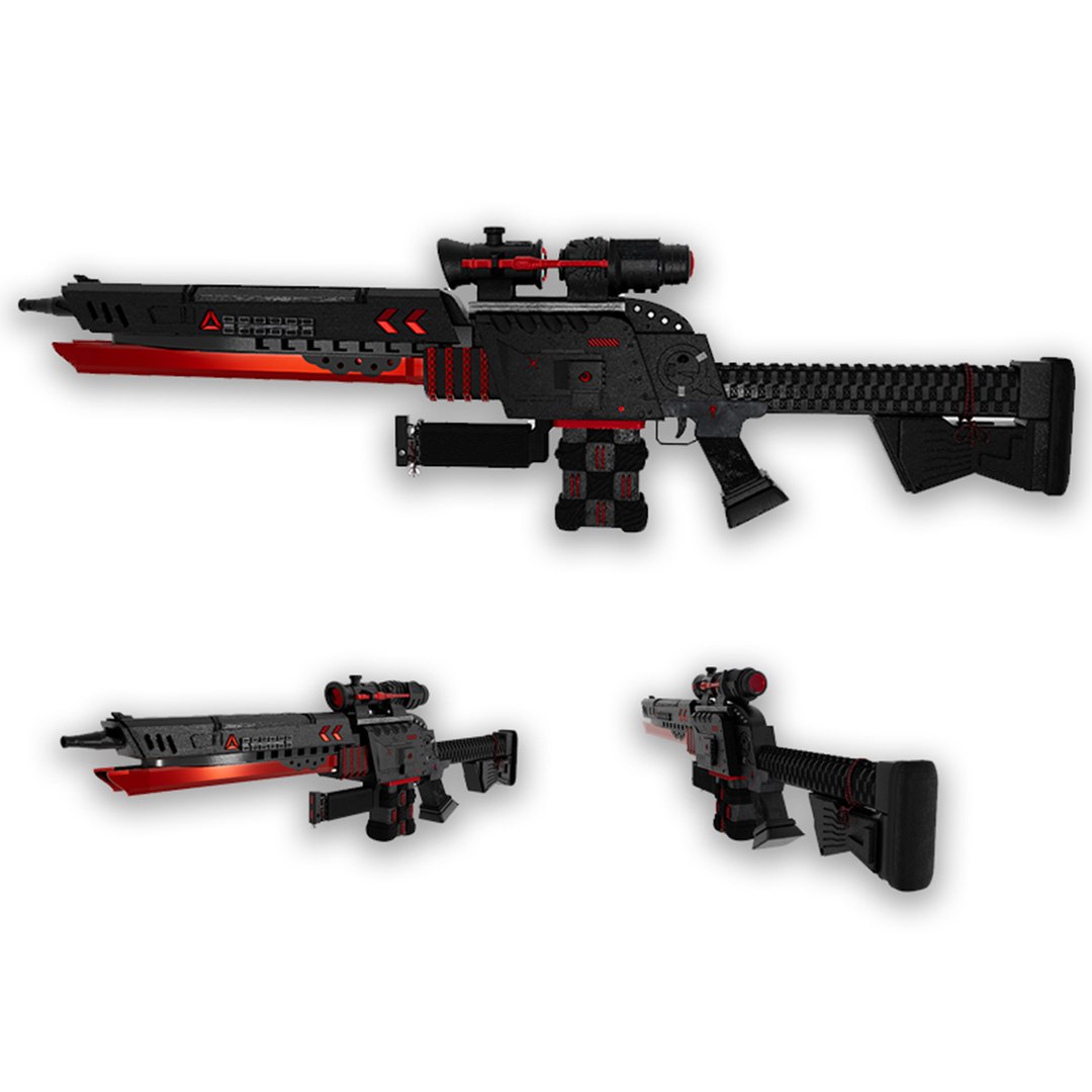 Sci Fi Gun 2 Real Gun 3D Model - TurboSquid 2091364