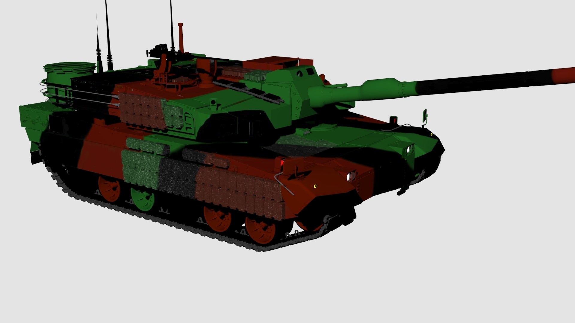 K2 PL Black Panther MBT 3dsmax 3D-Modell - TurboSquid 2106848