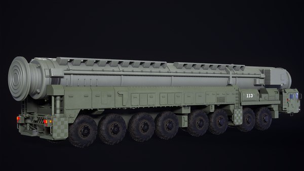 3D RT-2PM2 Topol-M PBR - TurboSquid 1848314