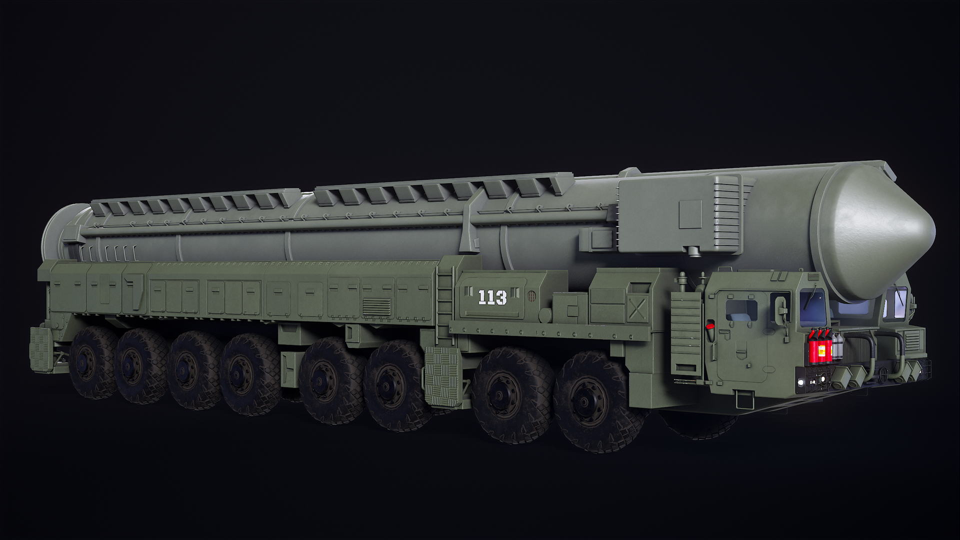 3D RT-2PM2 Topol-M PBR - TurboSquid 1848314