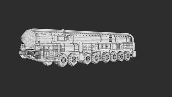 3D RT-2PM2 Topol-M PBR - TurboSquid 1848314