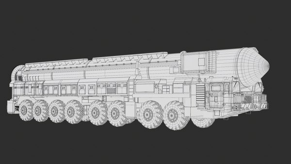 3D RT-2PM2 Topol-M PBR - TurboSquid 1848314