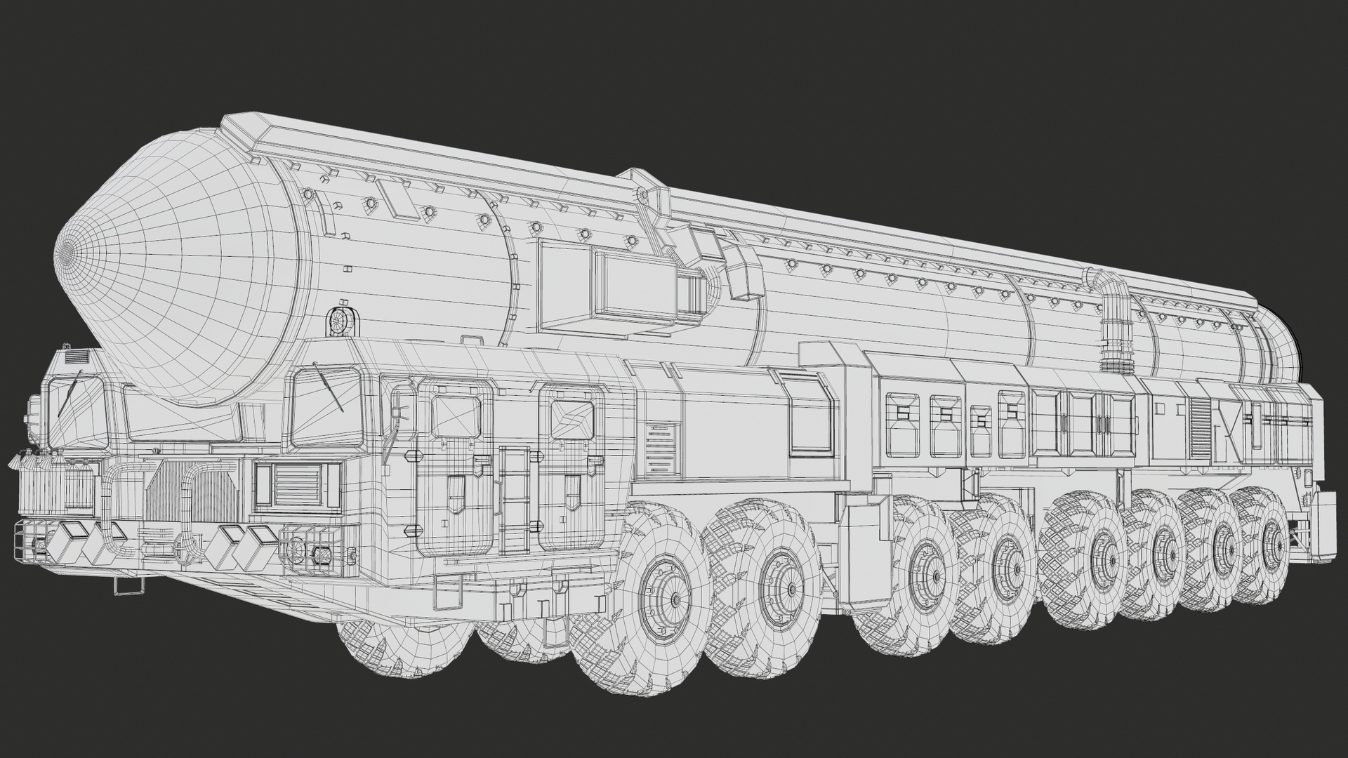 3D RT-2PM2 Topol-M PBR - TurboSquid 1848314