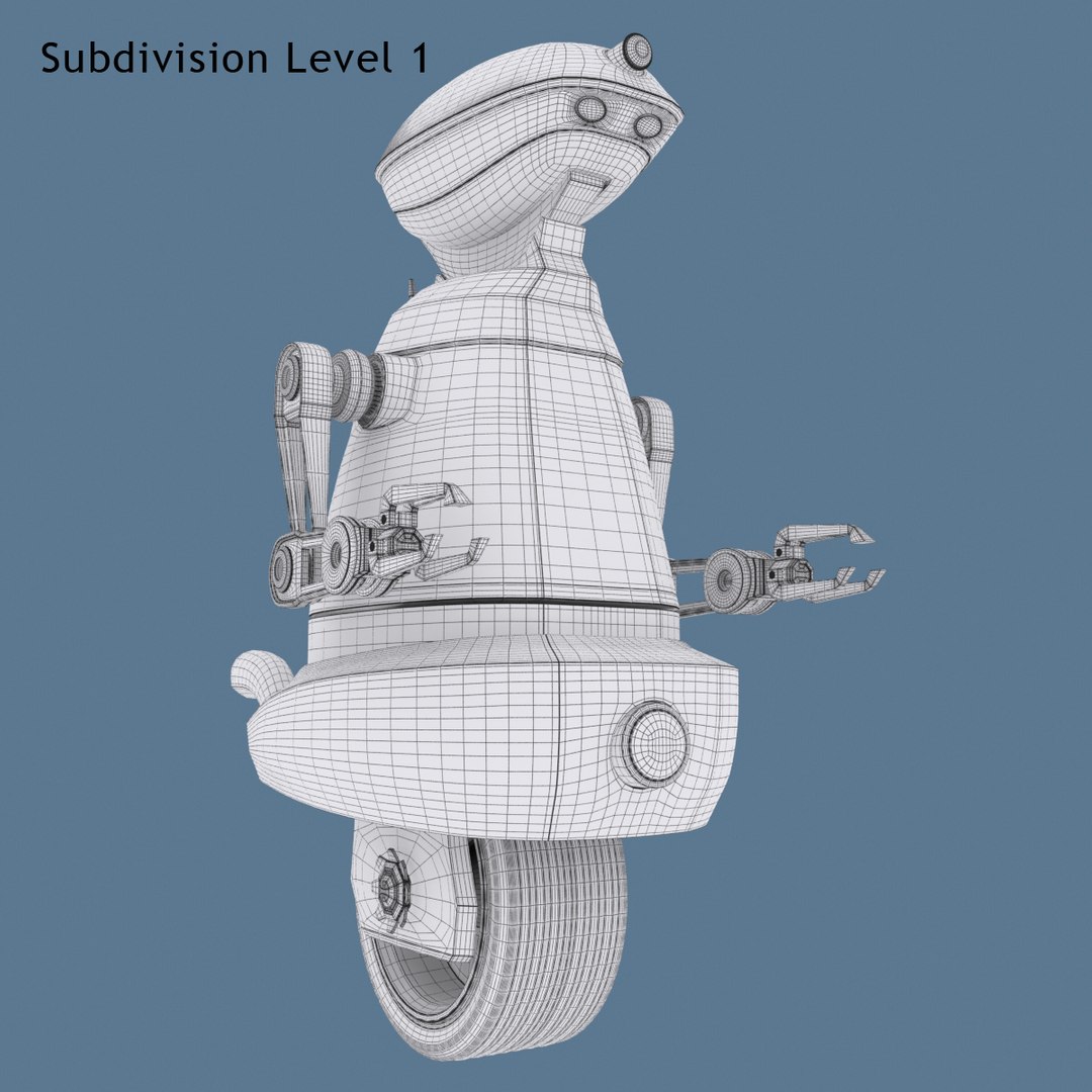 3ds Max Robot Character