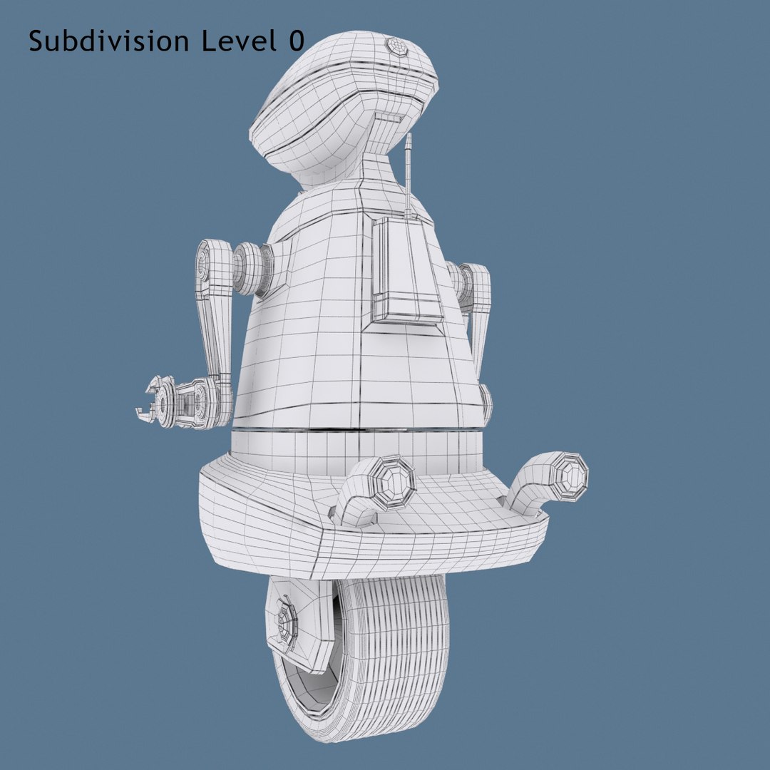 3ds Max Robot Character