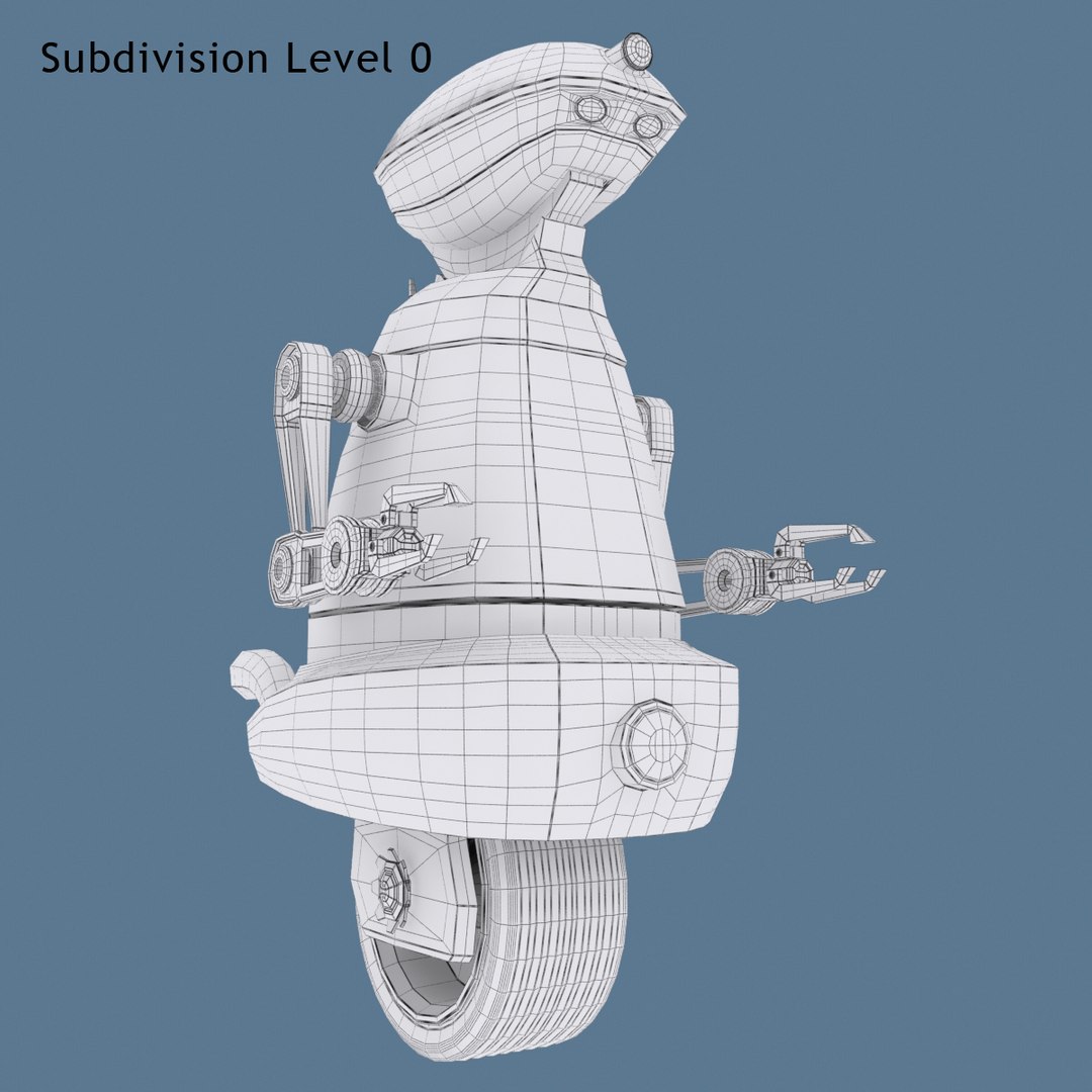 3ds Max Robot Character