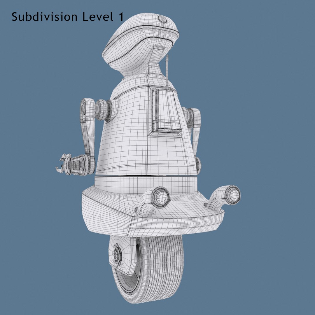 3ds Max Robot Character