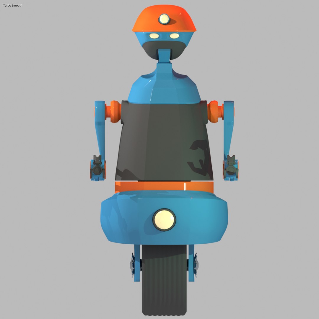 3ds Max Robot Character