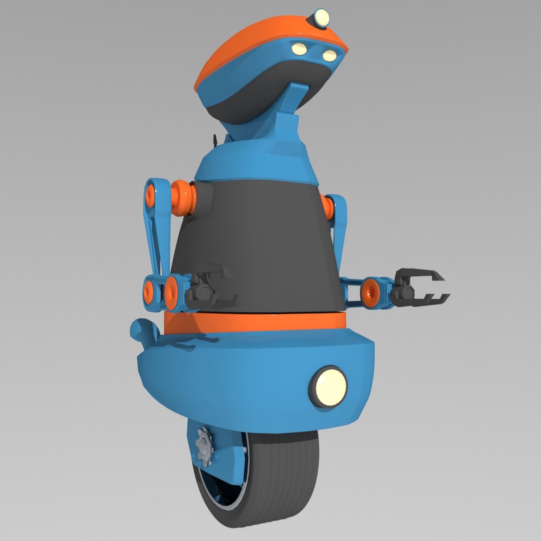3ds Max Robot Character