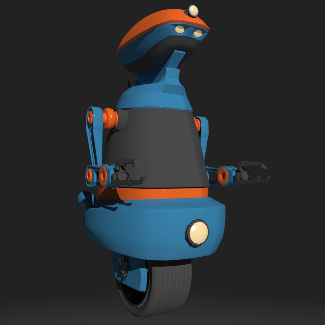 3ds Max Robot Character
