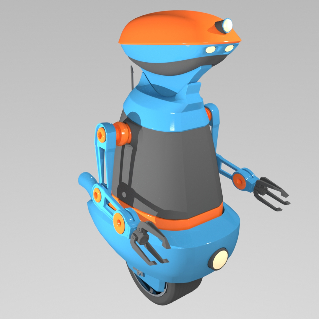 3ds Max Robot Character