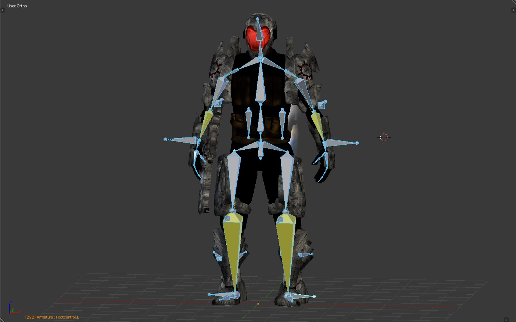 Jetpack Man 3d Model