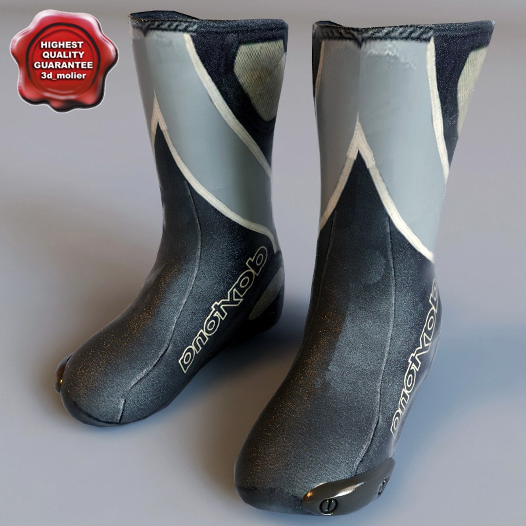 3d sport racing boot