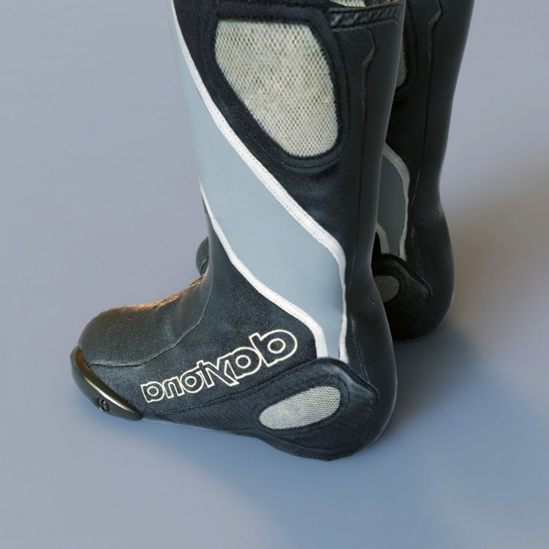 3d sport racing boot