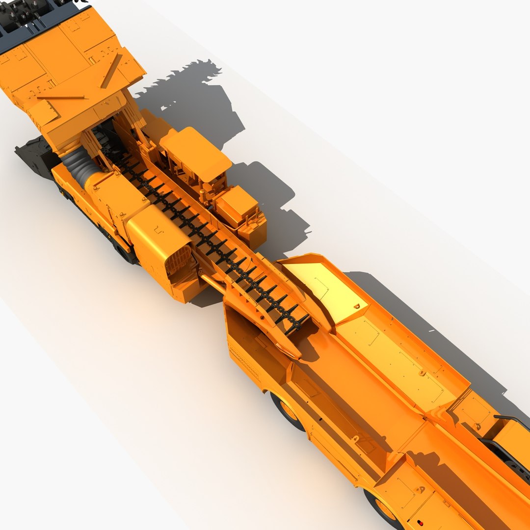 3D Continuous Miner - TurboSquid 1367483