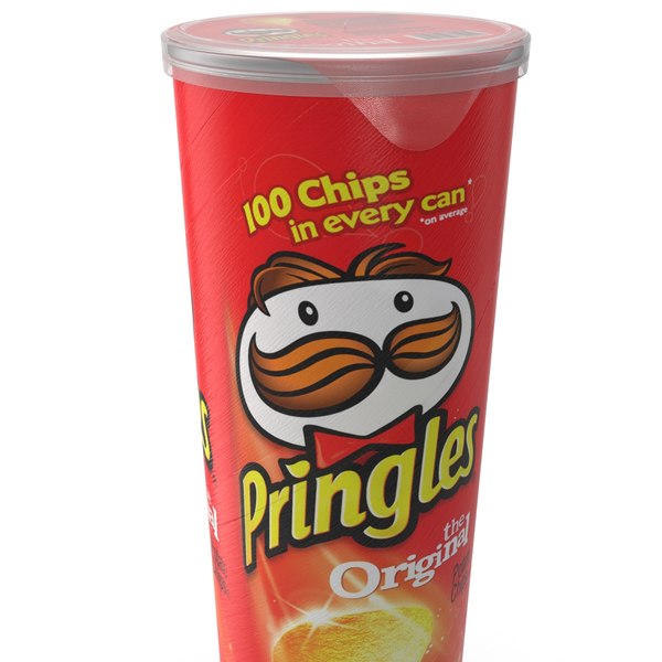 3D модель Картофельные чипсы Pringles Can - TurboSquid 817802