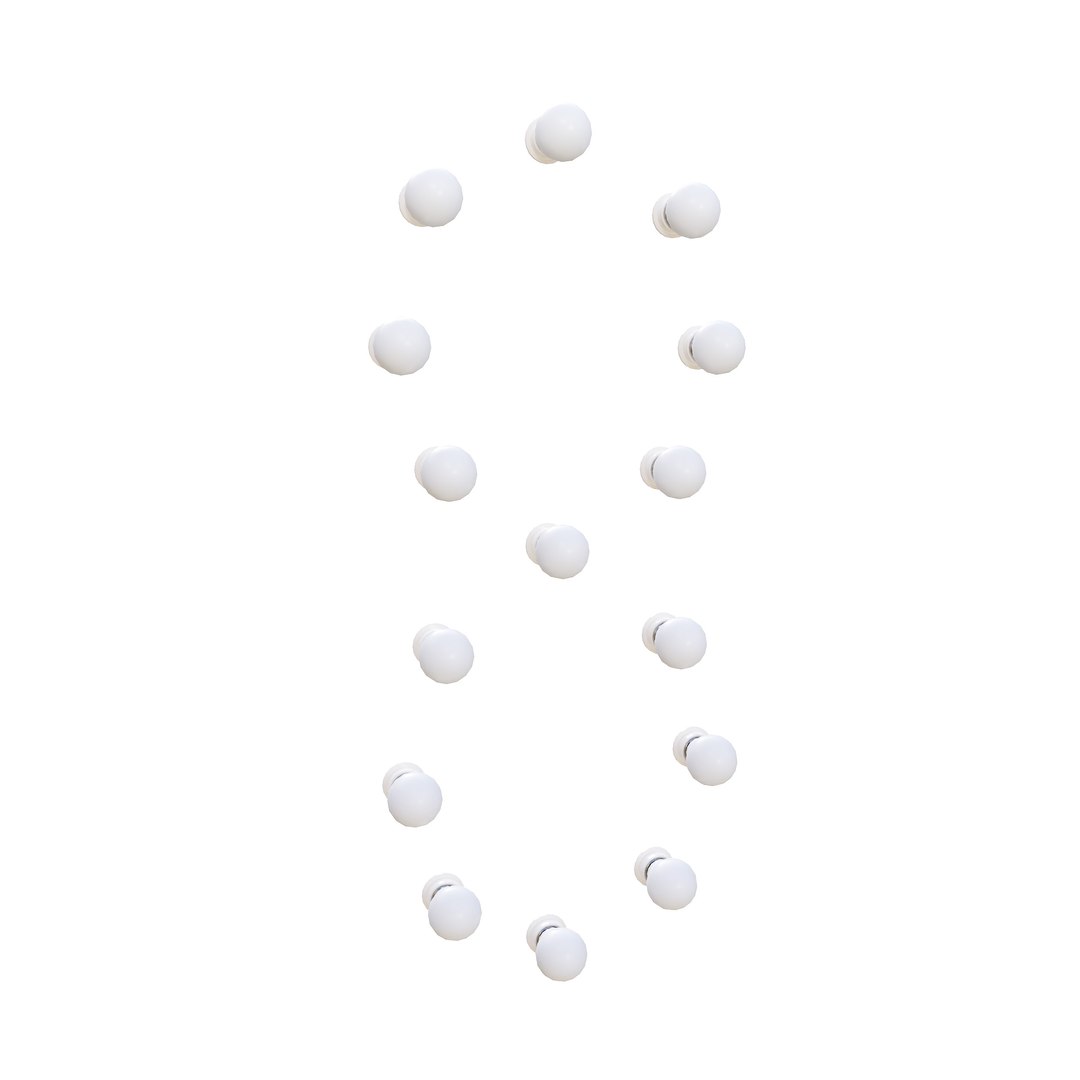 Marquee Number Eight Light Bulb Glow Sign 3dmodel 3D - TurboSquid 1973631