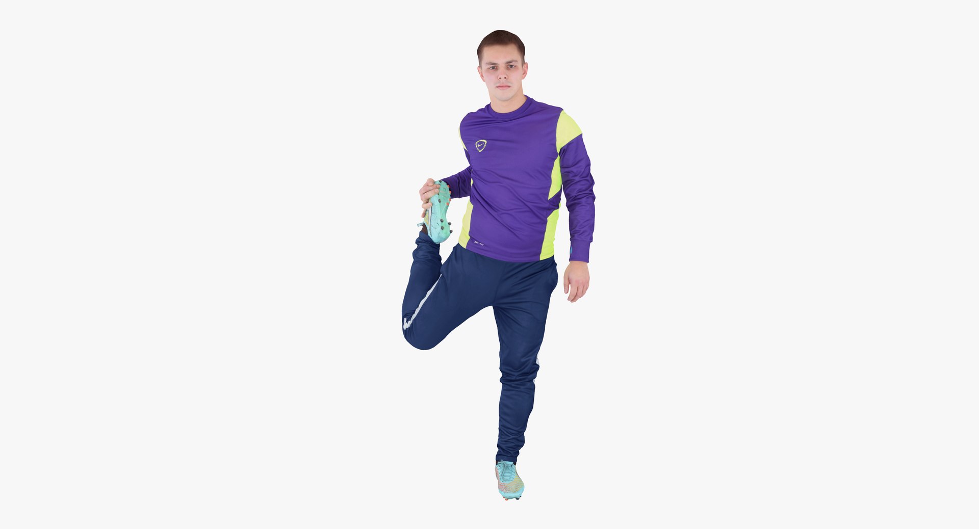 3d Soccer Player