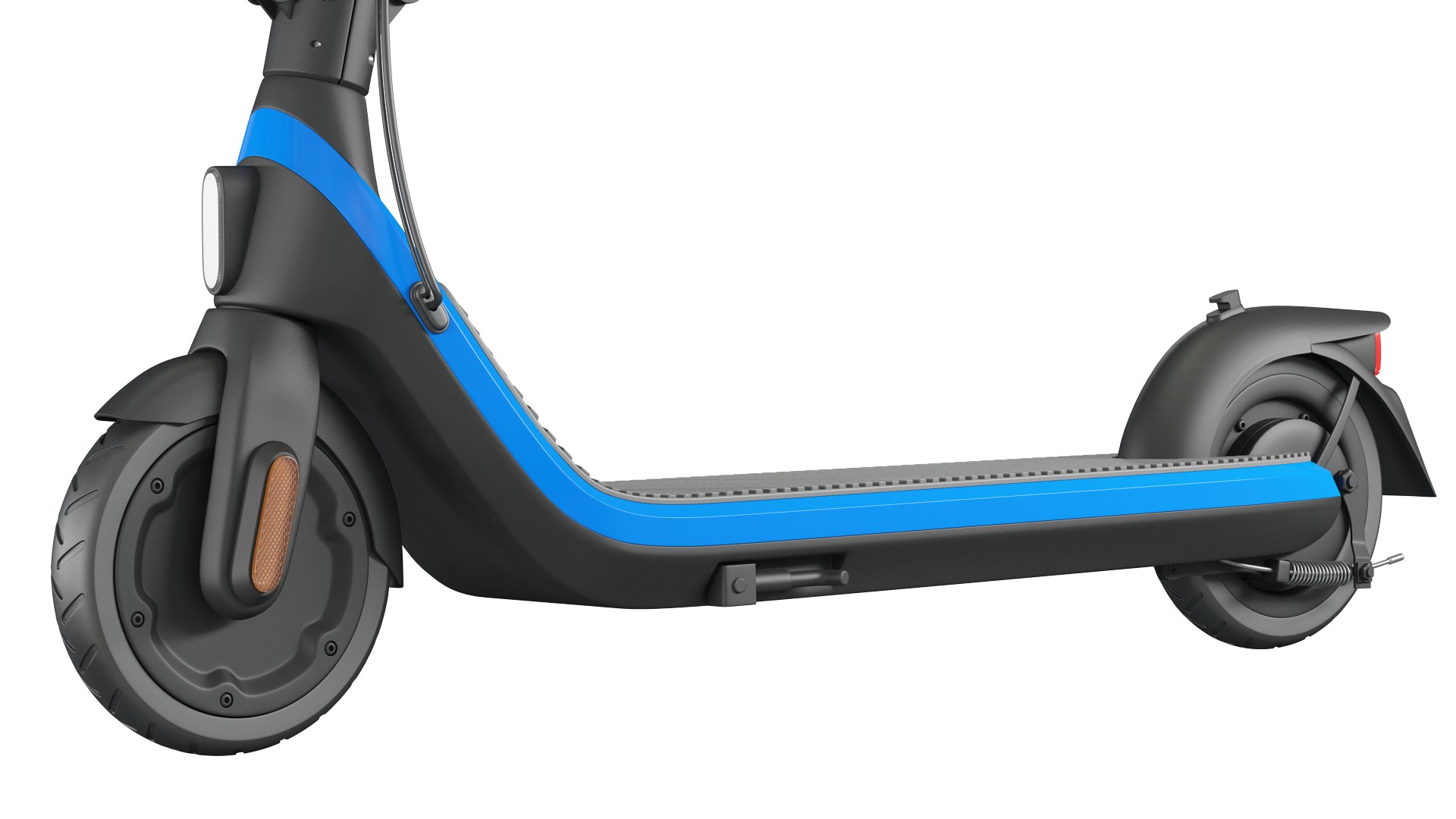 3D Model Segway Ninebot C2 PRO E Black Blue - TurboSquid 2263046