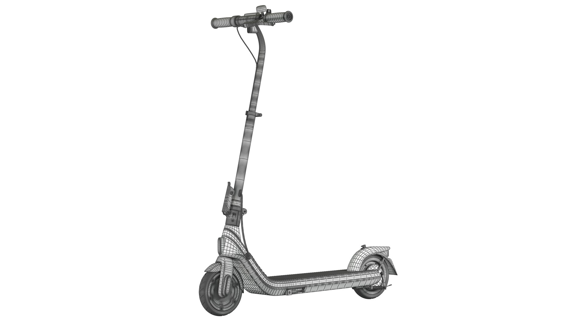 3D Model Segway Ninebot C2 PRO E Black Blue - TurboSquid 2263046