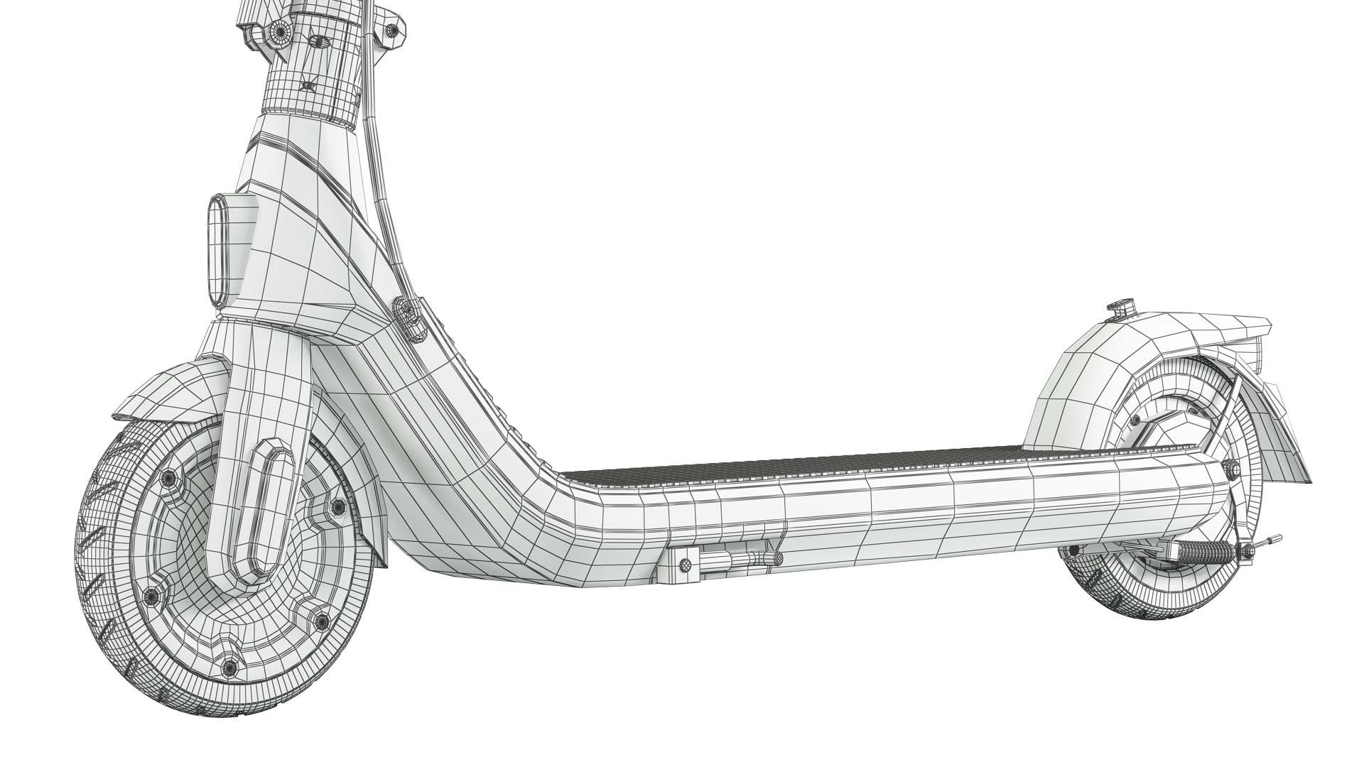 3D Model Segway Ninebot C2 PRO E Black Blue - TurboSquid 2263046