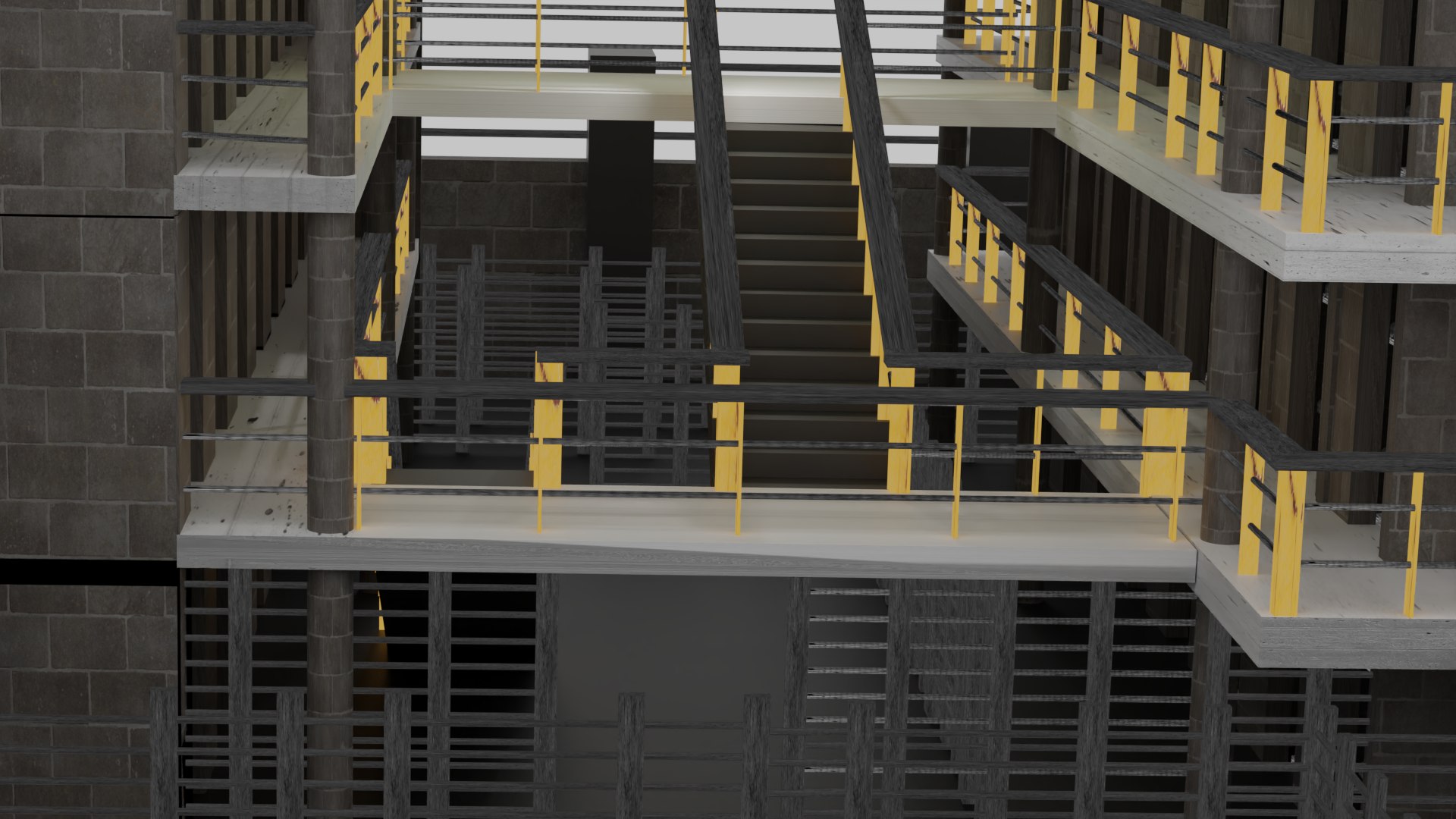 3D Prison Model - TurboSquid 1999936