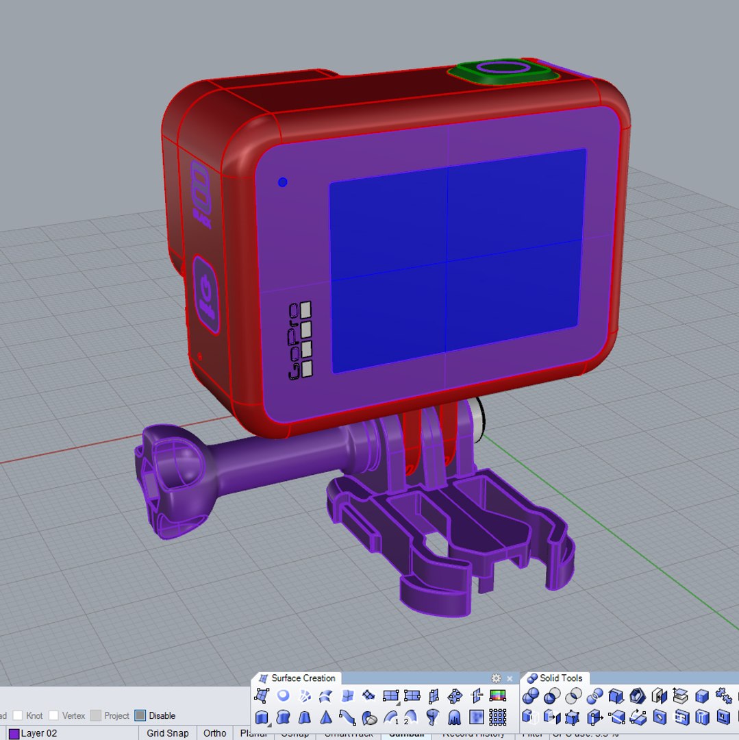 Camera Gopro Hero 8 3D Model - TurboSquid 1459724