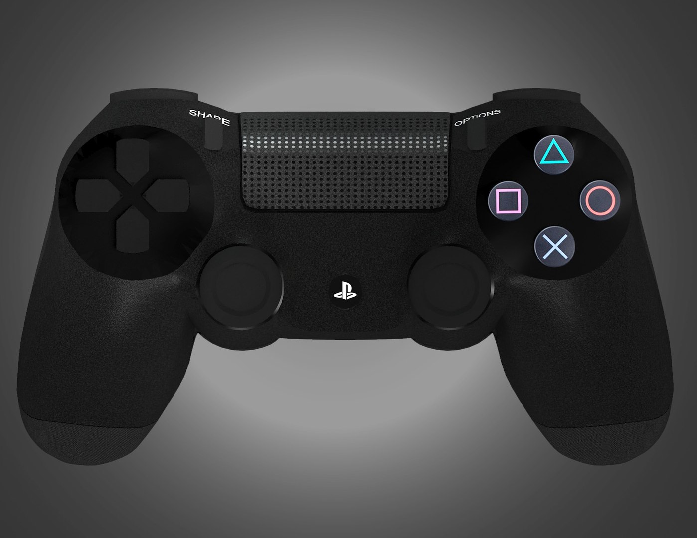 Dualshock Controller Res 3d Model