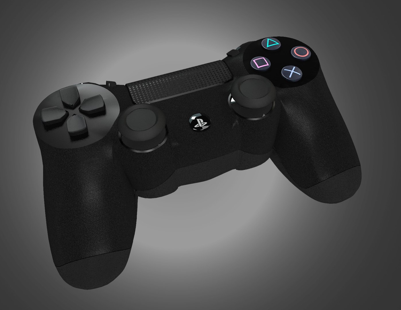 Dualshock Controller Res 3d Model
