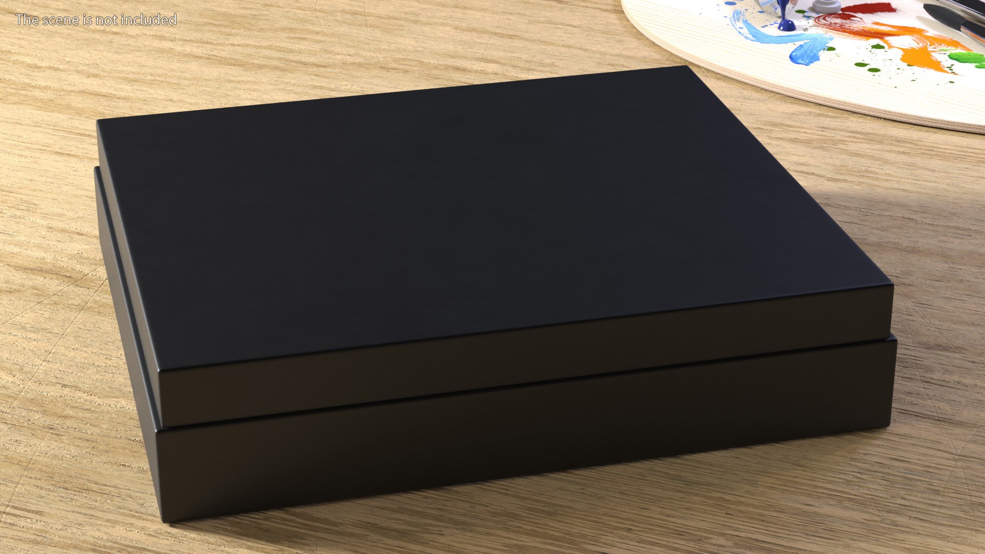 3D Box Of Acrylic Paints Emooqi - TurboSquid 2011330