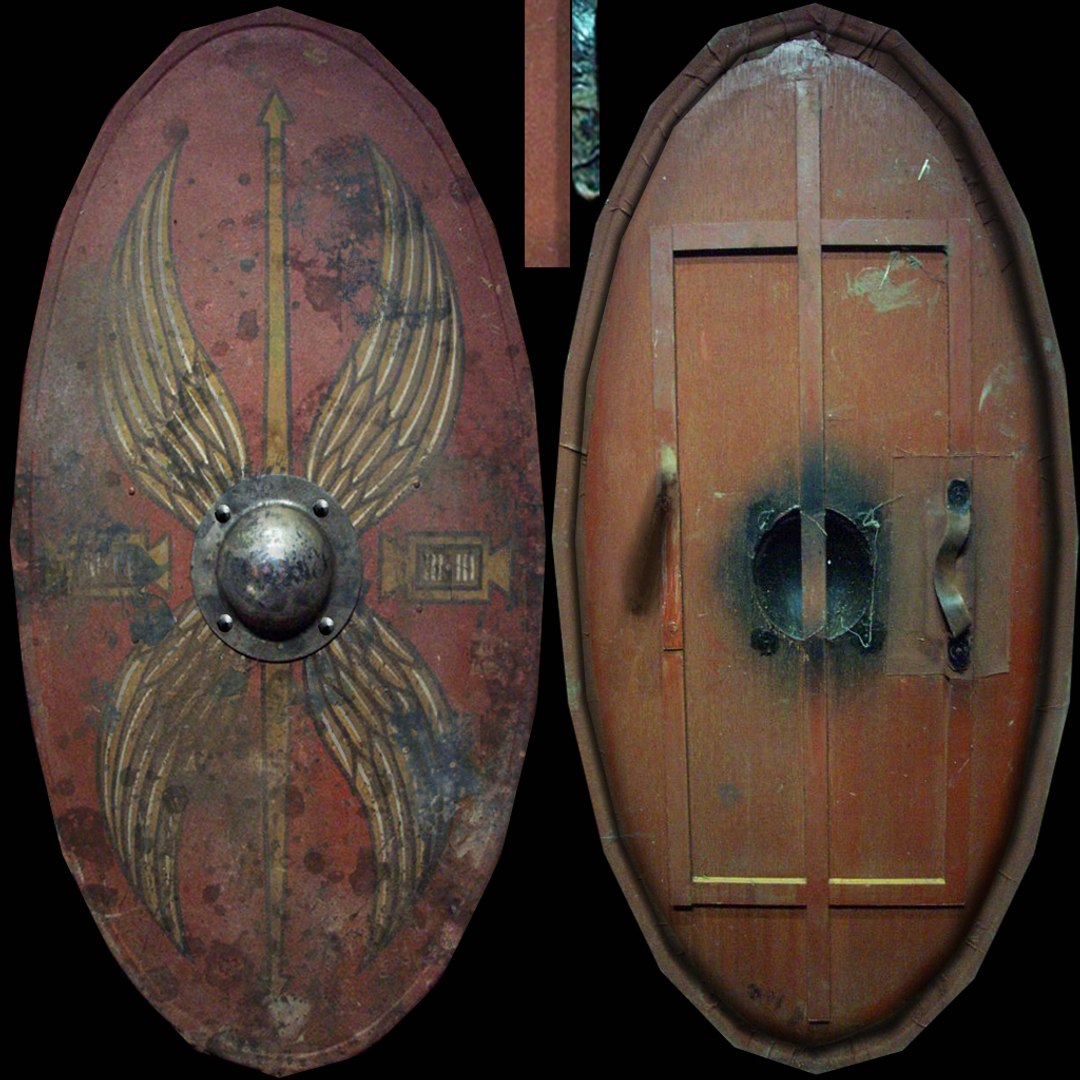 Roman Shield 3ds
