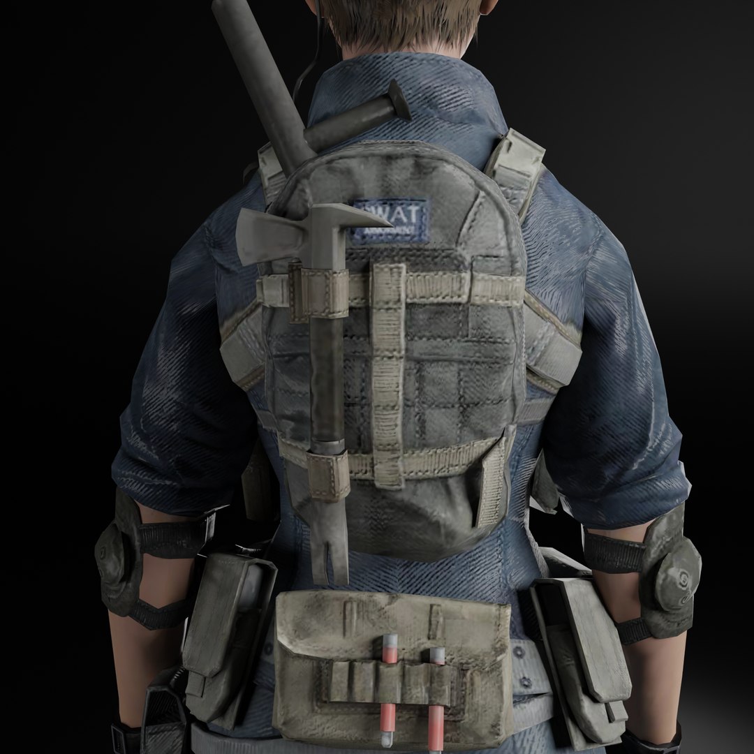 3D Female Survival Rigged Lowpoly Character Model - TurboSquid 2175553
