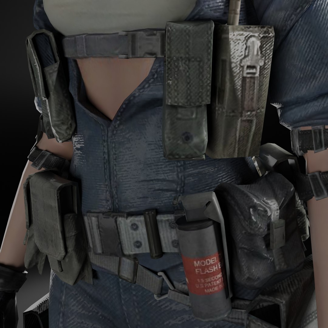 3D Female Survival Rigged Lowpoly Character Model - TurboSquid 2175553