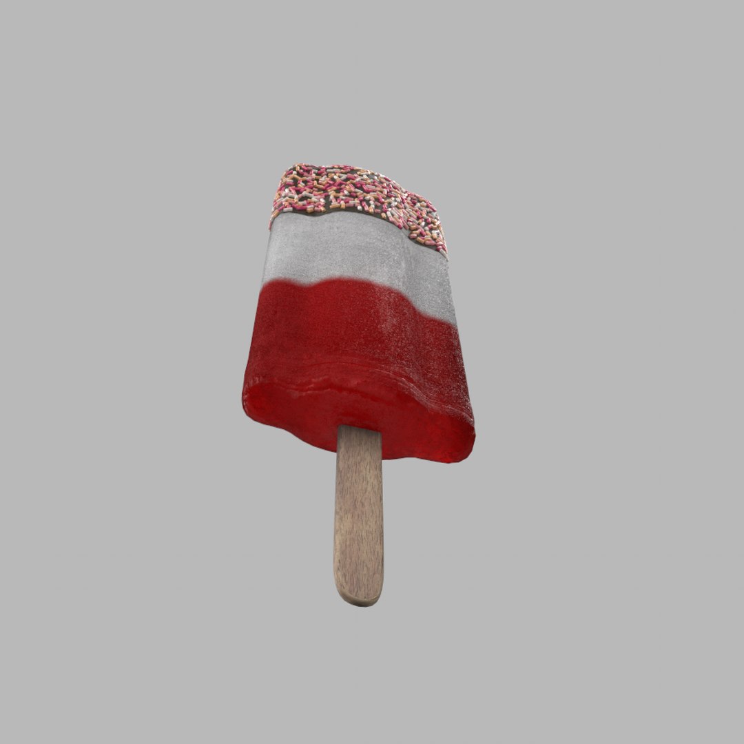 Ice lolly sprinkles 3D - TurboSquid 1701284