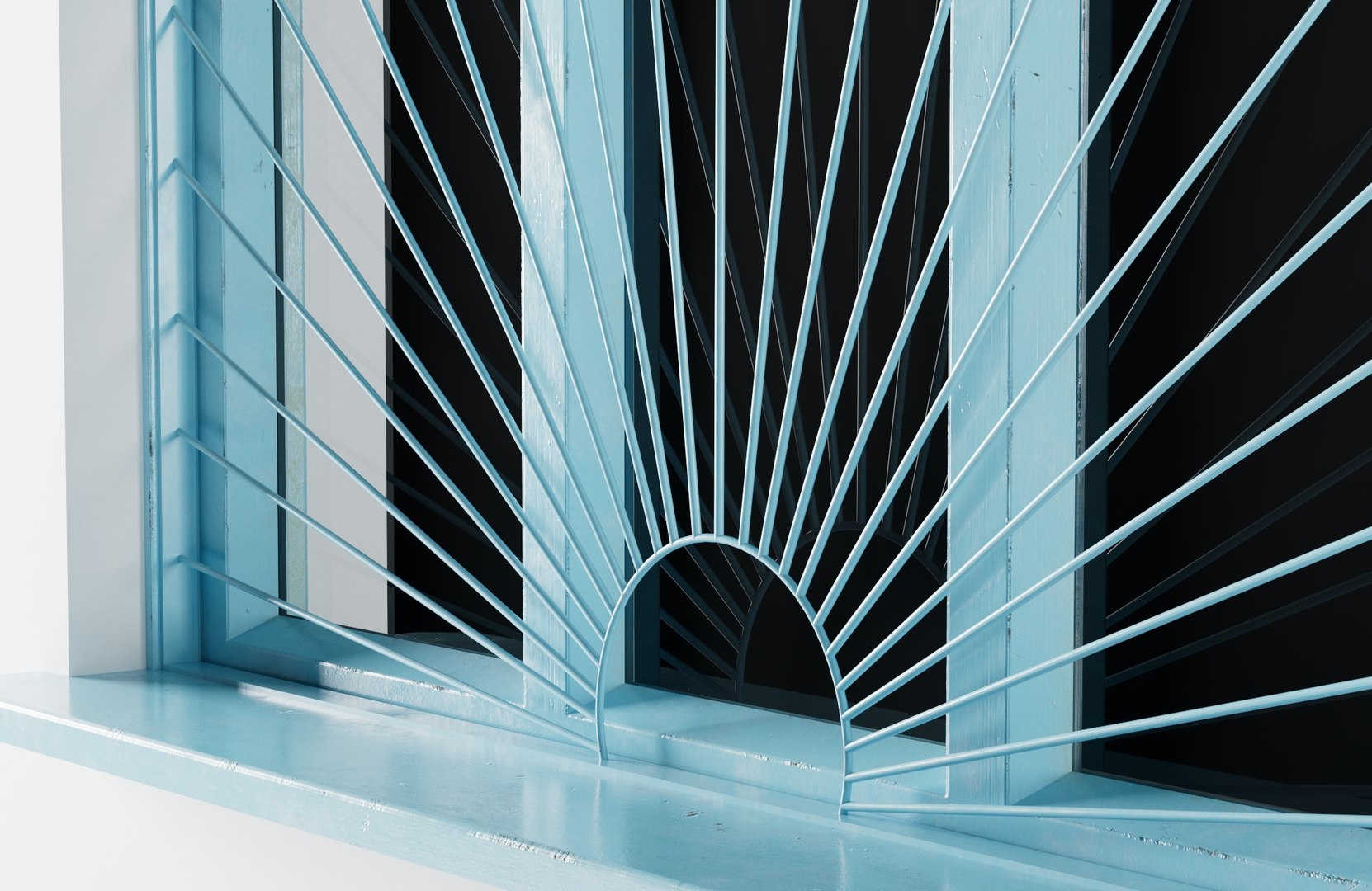 Old Wooden Window PBR Model - TurboSquid 2247140