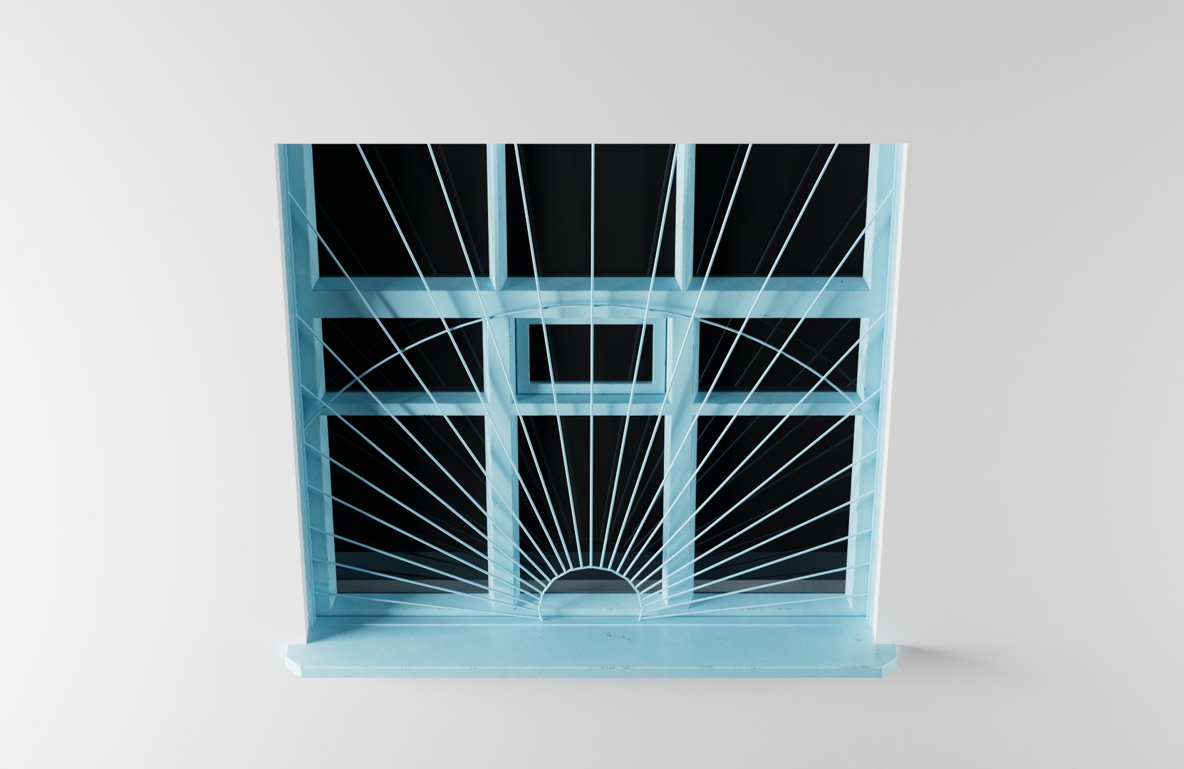 Old Wooden Window PBR Model - TurboSquid 2247140