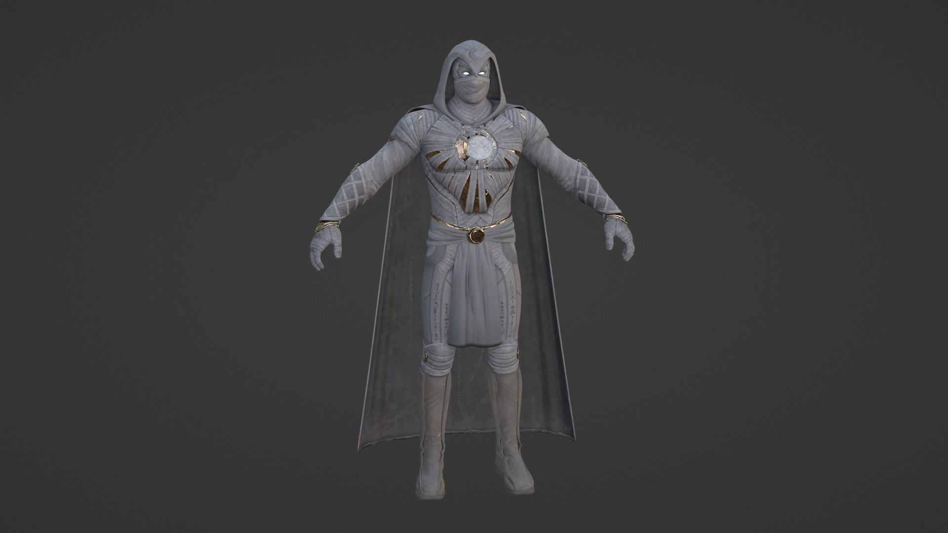 Moon Knight 3D Model - TurboSquid 2124925