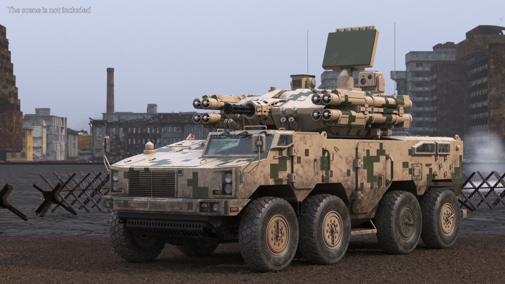 3D Type 625E Weapon Control System Used Model - TurboSquid 2366111